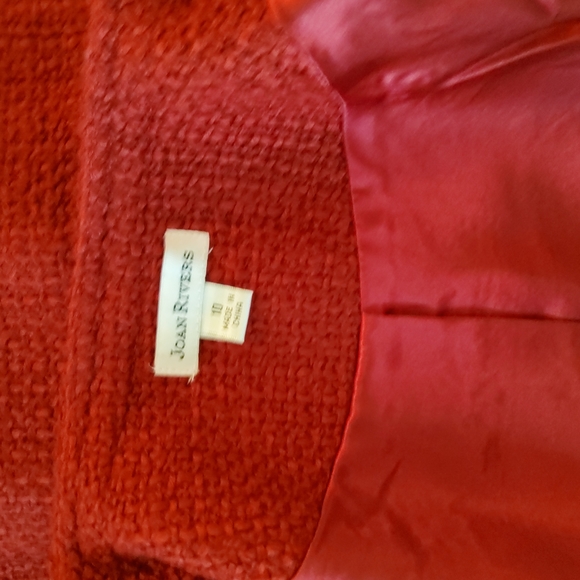 Joan Rivers | Jackets & Coats | Joan Rivers Parisian Chic Woven Jacket ...